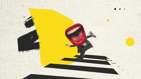 Stop motion, animation. Man in 50s, 60s ... | Stock Video | Pond5