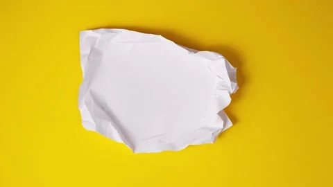 Wrinkled Paper Animation Stock Videos – Royalty-Free HD & 4K Videos