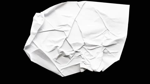 Stop motion animation with white paper c... | Stock Video | Pond5