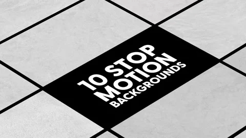 Stop Motion Backgrounds ~ After Effects Template #253879119