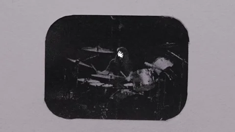 stop motion old vintage film, a man play... | Stock Video | Pond5