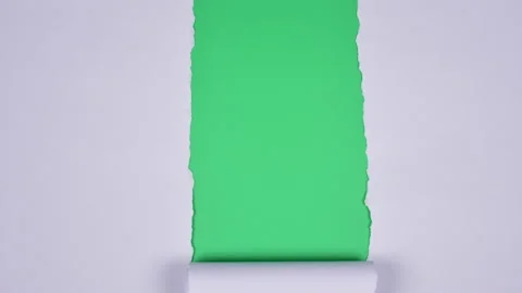 Stop motion, Torn Paper Transitions on G... | Stock Video | Pond5