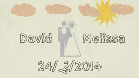After Effects: Stop Motion Wedding Invitation #44115286