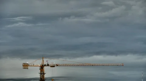 Storm Cloud Constrruction Stock Videos – Royalty-Free HD & 4K Videos