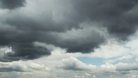 Storm Clouds Moving in the Sky. Time Lap... | Stock Video | Pond5