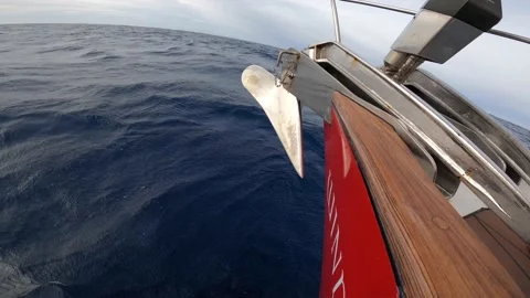 Storm in the Drake Passage on a sailing ... | Stock Video | Pond5