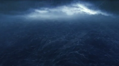 Sea Storm Loop Stock Footage ~ Royalty Free Stock Videos | Pond5