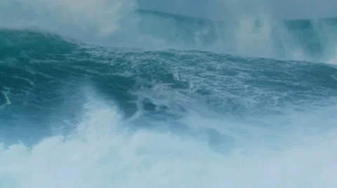 Wild Ocean Stock Footage ~ Royalty Free Stock Videos | Pond5