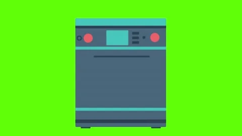 Stove on a green screen background | Stock Video | Pond5