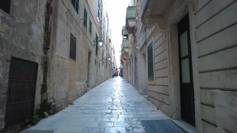 Strait Street, Malta - 4K Visual Journey... | Stock Video | Pond5