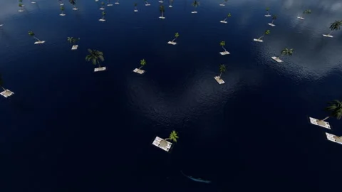 Stranded people in a virtual world, isol... | Stock Video | Pond5