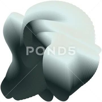 Strange alien structure. Liquid color background.: Royalty Free #89025826