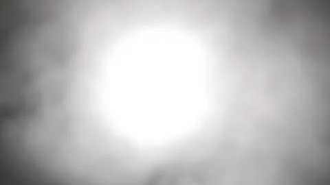 Strange, glowing, alien, UFO orb light, ... | Stock Video | Pond5