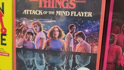 Stranger Things Attack on the Mind Flaye... | Stock Video | Pond5