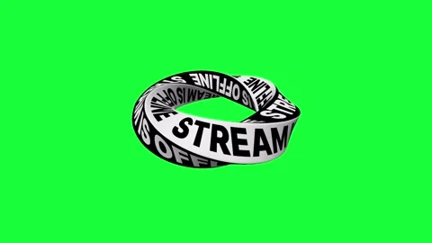 Stream is Offline icon background animat... | Stock Video | Pond5