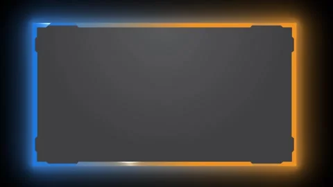 Stream Overlay Animated Facecam For Game... | Stock Video | Pond5