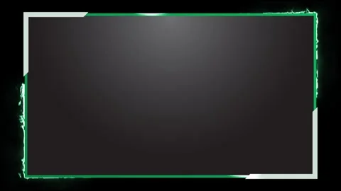 Stream Overlay Animated Facecam For Game... | Stock Video | Pond5