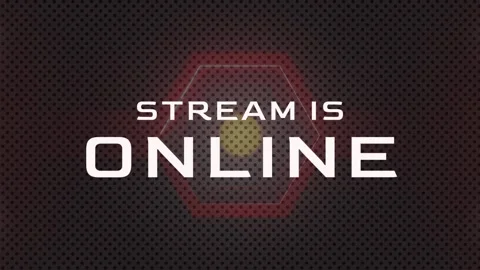 Stream Overlay Screen. Gradient Saber St... | Stock Video | Pond5