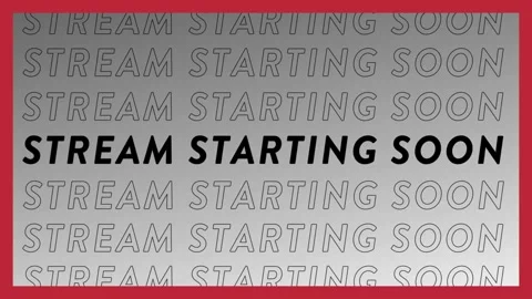 Stream Starting Soon looping animation | Stock Video | Pond5