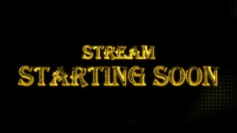 Stream Starting Soon text looping with p... | Stock Video | Pond5