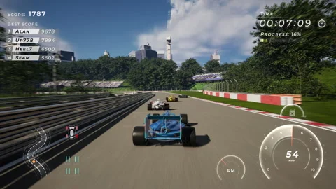 Streamer achieves the victory in the For... | Stock Video | Pond5