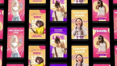Streamer Instagram Stories ~ After Effects #248158241