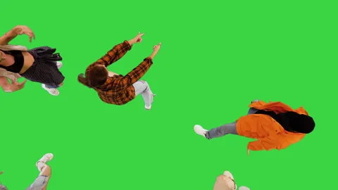 Street dancers having a dance battle on ... | Stock Video | Pond5