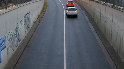 Median Strip Stock Video Footage | Royalty Free Median Strip Videos | Pond5