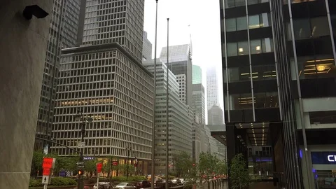 Street scenes with commuters and cars ne... | Stock Video | Pond5