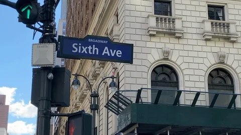 6Th Street New York Stock Footage ~ Royalty Free Stock Videos | Pond5