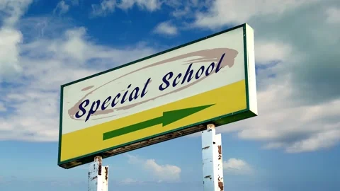 School Street Sign Stock Videos – Royalty-Free HD & 4K Videos