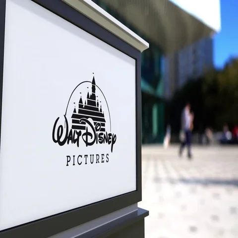 Street signage board with Walt Disney Pi... | Stock Video | Pond5