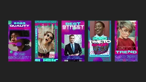 Street Wear Instagram Stories ~ After Effects #248144084