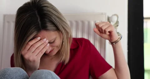 Woman Handcuffed Stock Footage ~ Royalty Free Stock Videos | Pond5