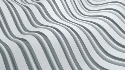 Striped wavy background. Seamless loop | Stock Video | Pond5