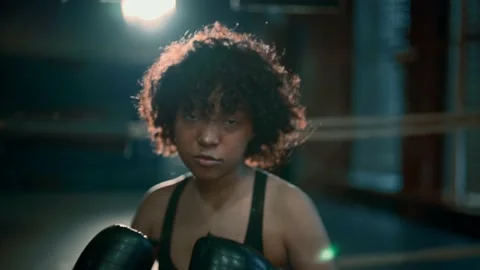 Female Boxing Camera Stock Video Footage | Royalty Free Female Boxing ...