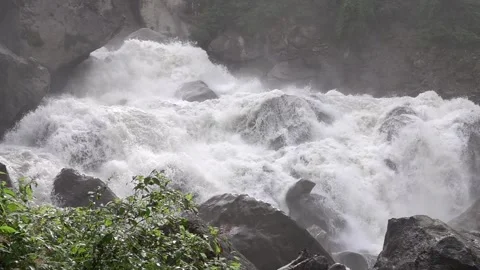 Dangerous Waterfall Stock Footage ~ Royalty Free Stock Videos | Pond5