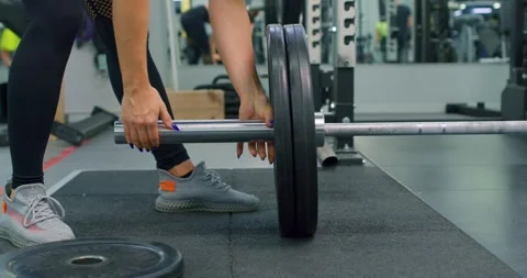 Girl Lifting Weights Stock Footage ~ Royalty Free Stock Videos | Pond5