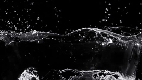 Water Splash Overlay Stock Footage ~ Royalty Free Stock Videos | Pond5