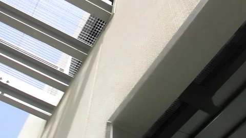 Structure of concrete and metals in a in... | Stock Video | Pond5