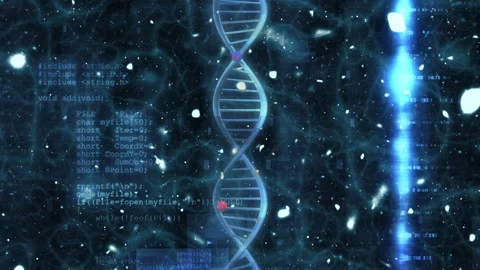 Structure Molecules DNK rotate loop. Ana... | Stock Video | Pond5