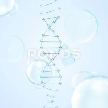 Structuring of DNA molecules.DNA on the background of spherical cells ...