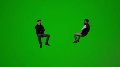 Student boy on green screen walking, dan... | Stock Video | Pond5