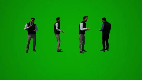 Student boy on green screen walking, dan... | Stock Video | Pond5