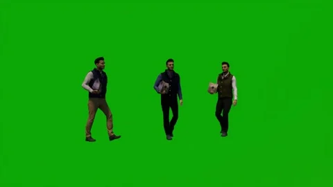 Student boy on green screen walking, dan... | Stock Video | Pond5
