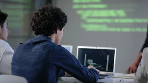 Student Typing Stock Videos – Royalty-Free HD & 4K Videos