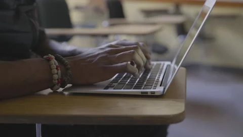 Student Typing Stock Videos – Royalty-Free HD & 4K Videos