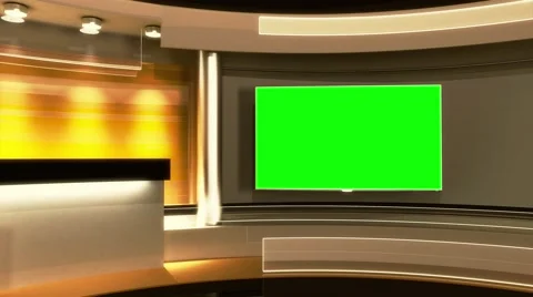 Studio. Background for any green screen ... | Stock Video | Pond5