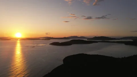 Stunning Aerial View of Ocean Islands Si... | Stock Video | Pond5