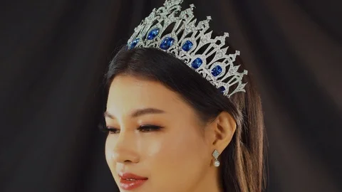Beauty Queen Asian Stock Footage ~ Royalty Free Stock Videos | Pond5